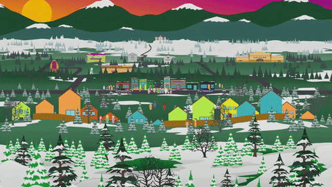 City Sunset GIF by South Park - Find & Share on GIPHY