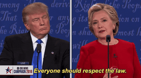 Debate GIF by Election 2016 - Find & Share on GIPHY