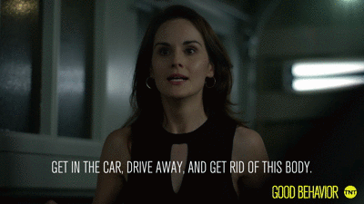 Get In The Car Drive Away GIF by Good Behavior - Find & Share on GIPHY