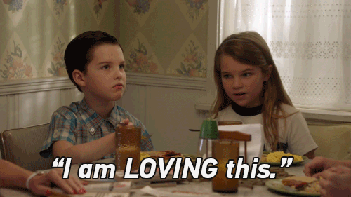 Dinner Sheldon GIF by CBS - Find & Share on GIPHY