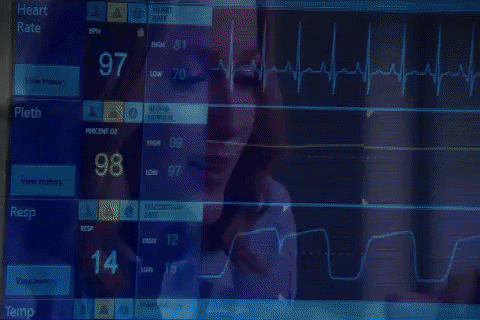 Heart Rate Monitor Screen Gif