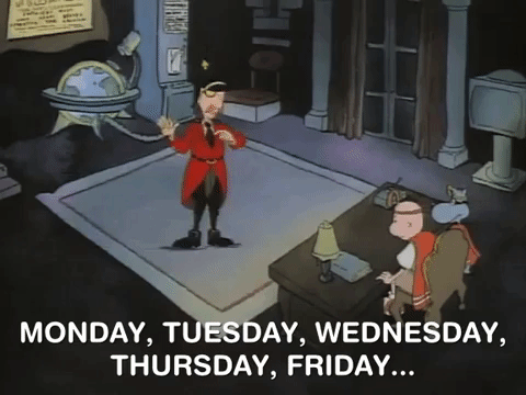 Monday Tuesday Wednesday GIFs - Get the best GIF on GIPHY
