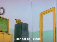 School Bell Ringing Gif
