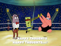 Think Happy Thoughts Gif