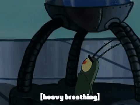 Spongebob Heavy Breathing Gif
