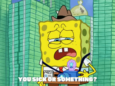 Sick Season 6 GIF by SpongeBob SquarePants - Find & Share on GIPHY