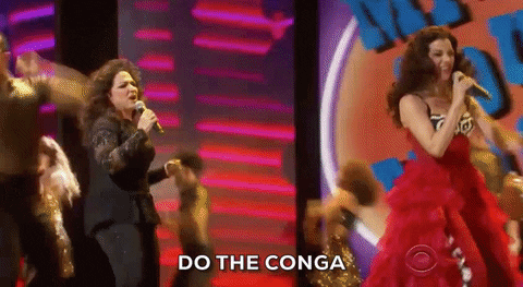 Gloria Estefan Do The Conga GIF by Tony Awards - Find & Share on GIPHY