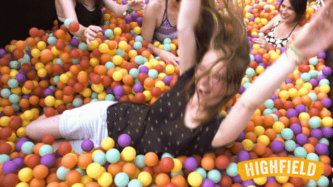 Happy Ball Pit GIF by Highfield Festival - Find & Share on GIPHY