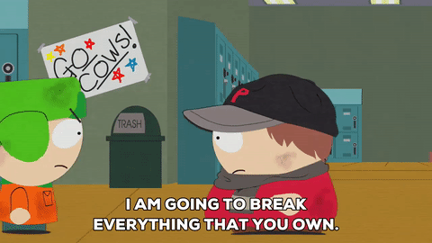Angry Eric Cartman GIF by South Park - Find & Share on GIPHY