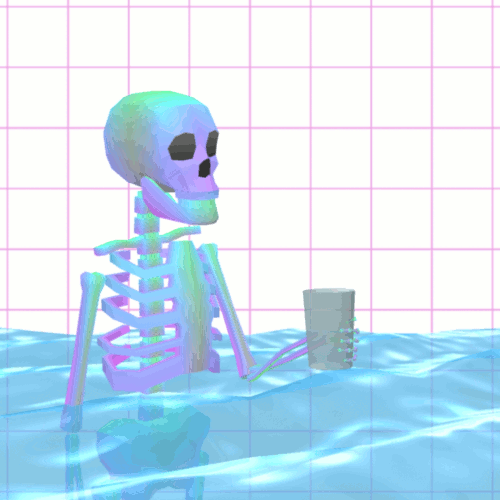 Water Skeleton GIF by jjjjjohn - Find & Share on GIPHY