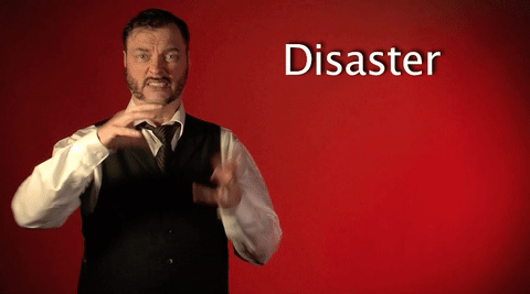 Sign Language Disaster GIF by Sign with Robert - Find & Share on GIPHY