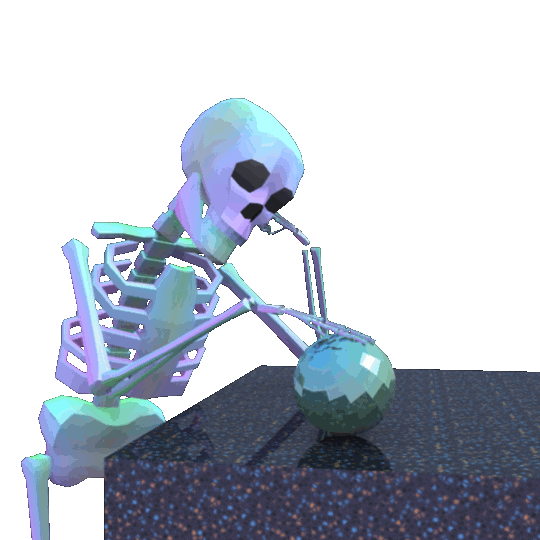 Skeleton John Karel Sticker by jjjjjohn for iOS & Android | GIPHY