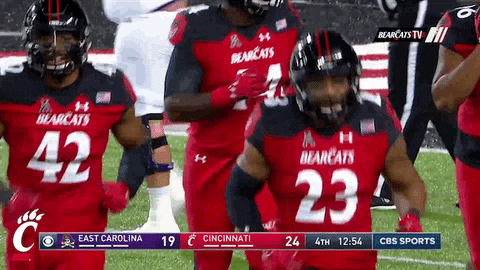 Youre Crazy Cincinnati Bearcats GIF by University of Cincinnati ...
