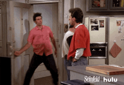 Kramer Seinfeld Door