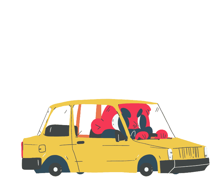 Road Rage Animation Sticker by Yimbo for iOS & Android | GIPHY