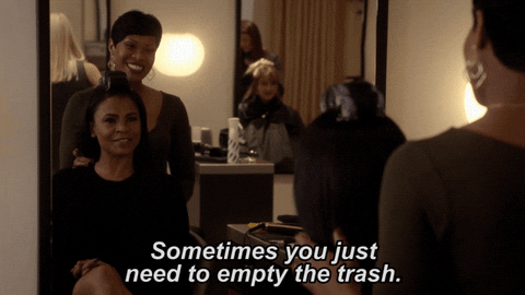 Empty The Trash GIFs - Get the best GIF on GIPHY