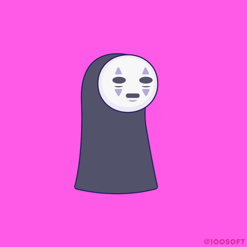Spirited Away No Face GIF by 100% Soft - Find & Share on GIPHY