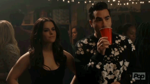 David Rose Stevie Budd GIF by Schitt's Creek - Find & Share on GIPHY