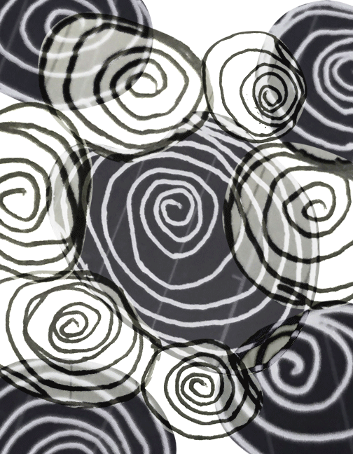 Black And White Swirls GIF by Yvonne Cheng - Find & Share on GIPHY