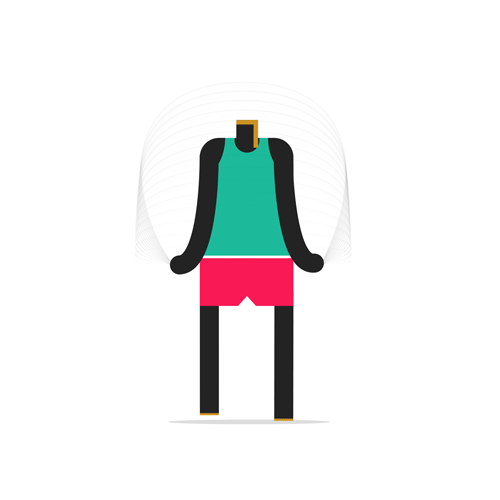 Animation Skipping Rope GIF by Rafa Galeano - Find & Share on GIPHY