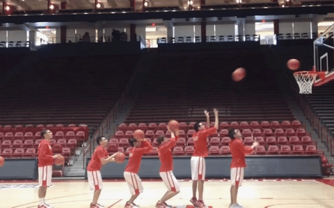 Trick Shot Basketball GIF by America's Funniest Home Videos - Find ...