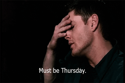 Dean Winchester Thursday GIF by University of Alaska Fairbanks - Find ...