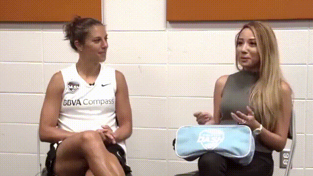 Carli Lloyd Smile GIF by Houston Dash - Find & Share on GIPHY