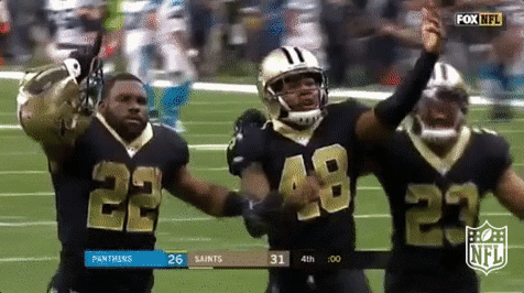 New Orleans Saints Football GIF by NFL - Find & Share on GIPHY