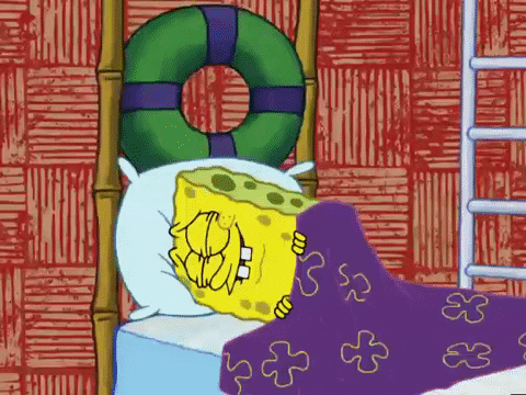 Spongebob Sleeping Gif