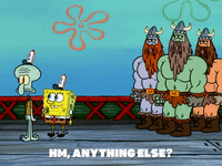 Spongebob Dear Vikings