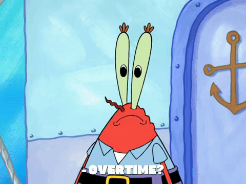 Overtime Spongebob