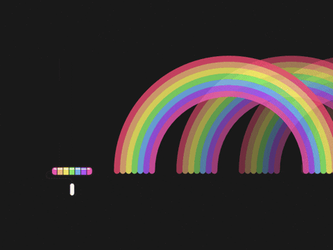 Animation Rainbow GIF by Chris Gannon - Find & Share on GIPHY