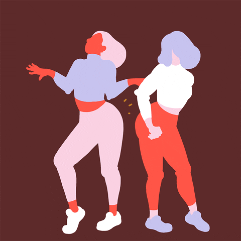 Happy Dance GIF by Sara Andreasson - Find & Share on GIPHY