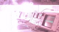 Computer Exploding Gif