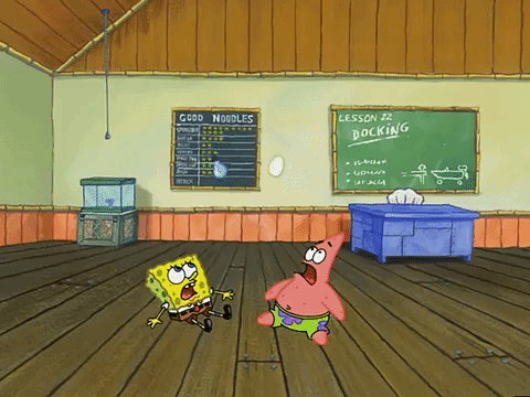 Spongebob Boating School Floor It