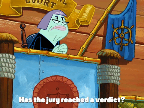 Season 4 Jury GIF by SpongeBob SquarePants - Find & Share on GIPHY
