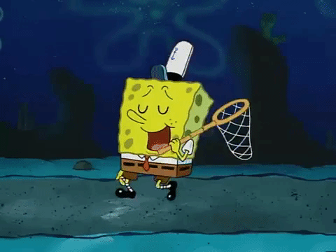 Season 2 Jellyfish Hunter GIF by SpongeBob SquarePants - Find & Share ...