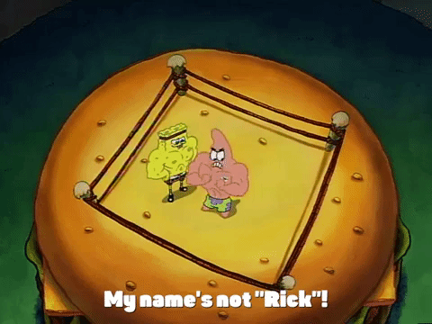 My Names Not Rick Gif