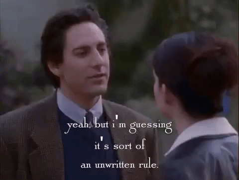 Unwritten-rules GIFs - Get the best GIF on GIPHY