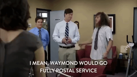 Waymond Workaholics Gif