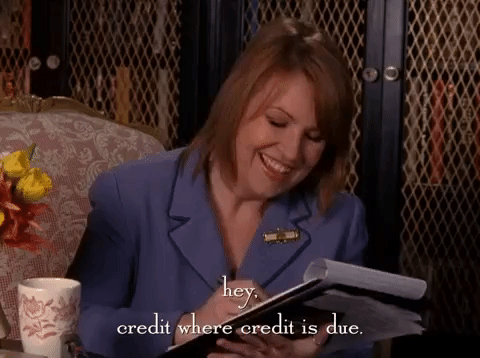 Credit Is Due GIFs - Get the best GIF on GIPHY