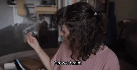 Grow A Brain Smarten Up GIF by Much - Find & Share on GIPHY