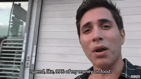 Spend All My Money On Food GIFs - Get the best GIF on GIPHY