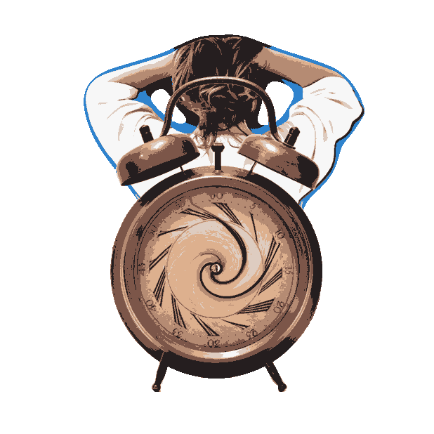 Alarm Clock Vintage Sticker by Jay Sprogell for iOS & Android | GIPHY