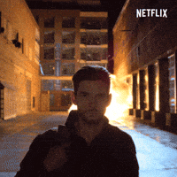 Walking Away From Explosion Gif