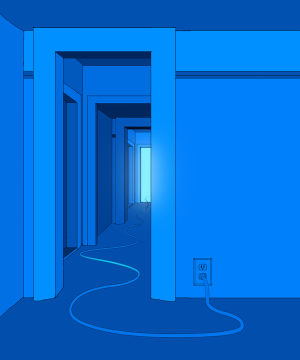 Blue Electricity GIF by Carl Burton - Find & Share on GIPHY