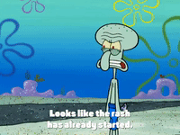 Spongebob Dehydrated Gif