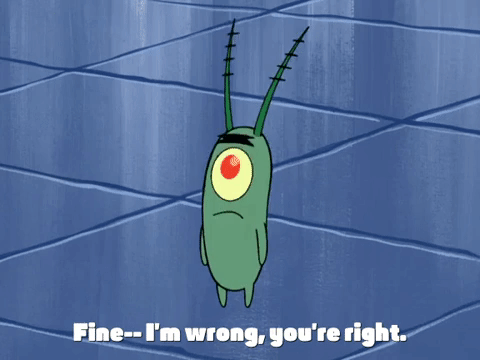 Plankton Correct Gif