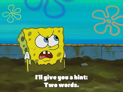 Season 3 Missing Identity GIF by SpongeBob SquarePants - Find & Share ...