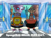 Man Ray Spongebob Gif